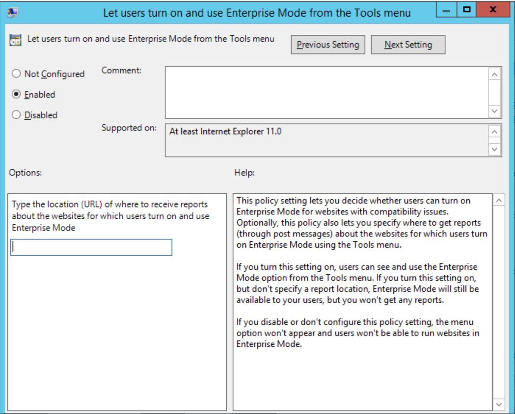 Windows 10 – Internet Explorer and Edge – Enterprise Mode Site List ...
