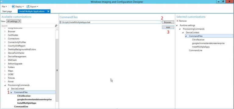 Windows 10 – Provisioning Packages – Install multiple Applications by Command Line – IT-Pirate