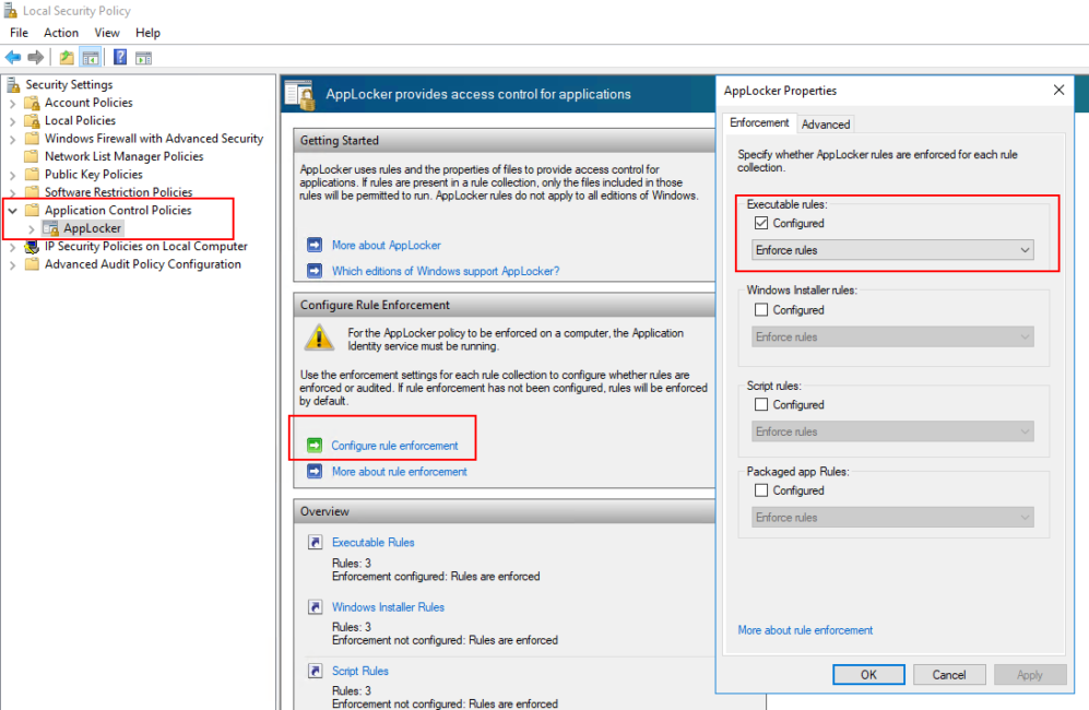 Windows 10 AppLocker Policies still affect after disabling the service ...